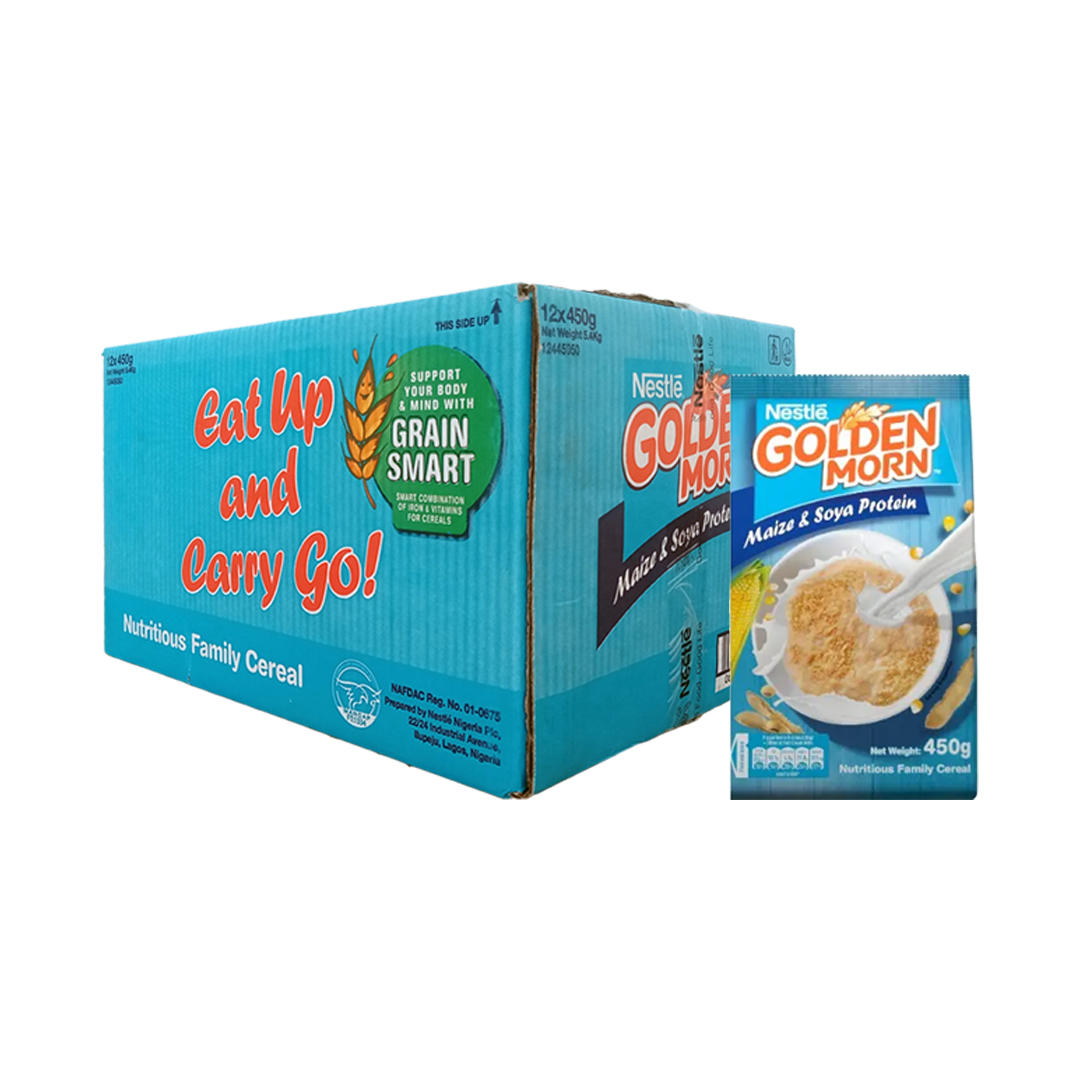Nestle Golden Morn– 450g x12 (Full Carton)